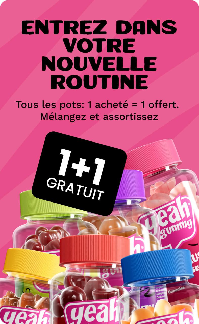 Acheter des gummies vitaminés ? | #1 en France | Yeah Gummy